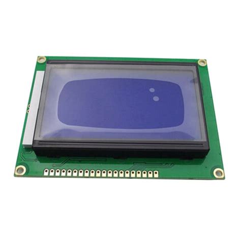 st7920 12864 lcd display blue backlight parallel serial module for