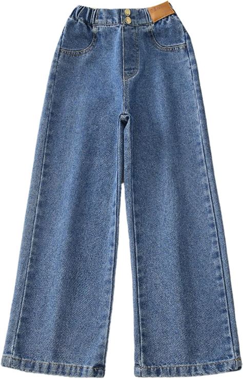 Tollder Girl High Elastic Waist Flare Slimming Leg Pants