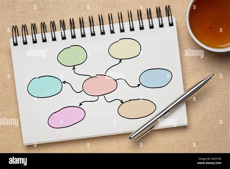 Blank Flowchart Mind Map Network Hi Res Stock Photography And Images