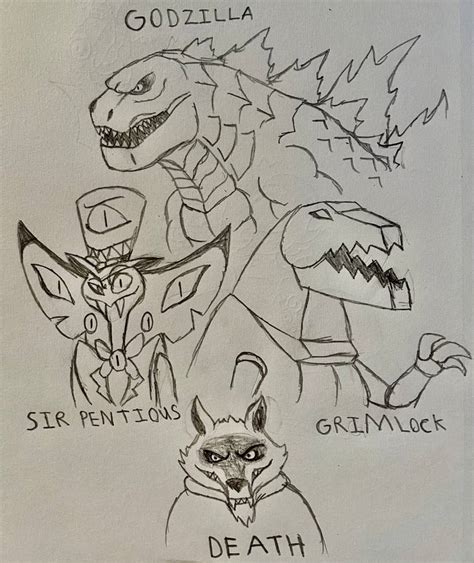 Favorite Characters Sketch By Kinggiganoto5 On Deviantart