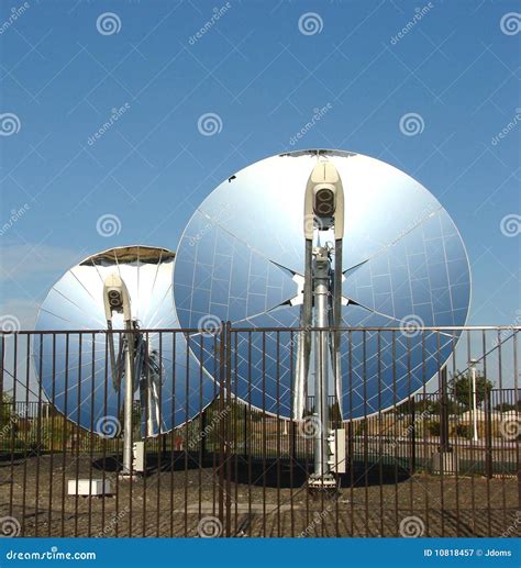 Solar Reflectors In Space Reflect Sunlight Stock Image CartoonDealer