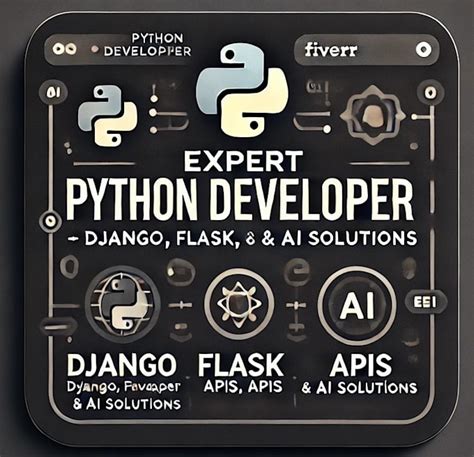 Build Ai Applications Using Python And Machine Learning By Salmantariq4200 Fiverr