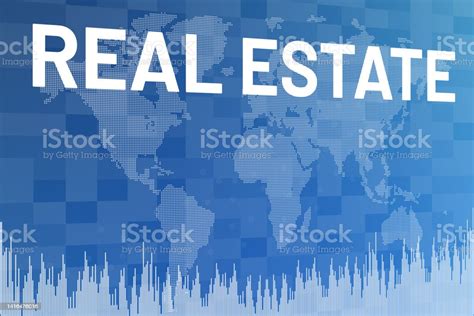 주식 시장 부문 블루 금융 배경에 부동산 3d 렌더링 가격에 대한 스톡 벡터 아트 및 기타 이미지 가격 개념 경제 Istock
