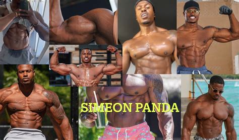 Bodybuilder Cum Tribute Simeon Panda