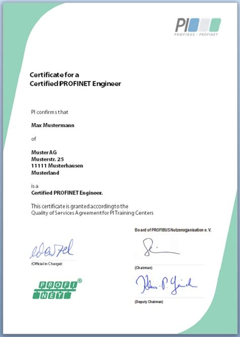 Certified Profinet Engineer Certificate Course Indu Sol
