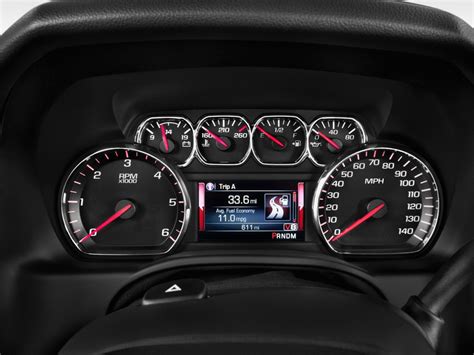 Image 2017 Gmc Yukon Xl 2wd 4 Door Slt Instrument Cluster Size 1024