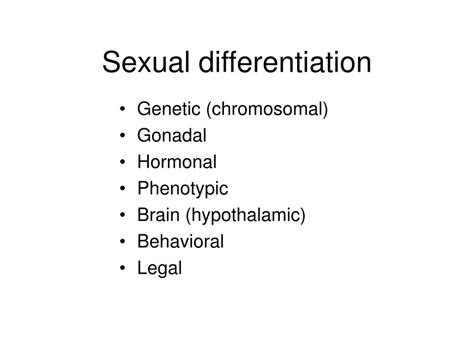 Ppt Sexual Differentiation Powerpoint Presentation Free Download