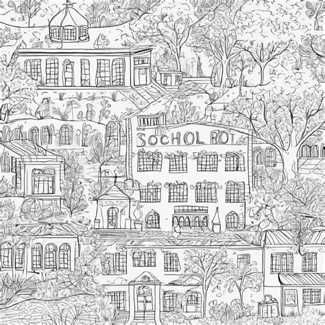 School Setting Stable Diffusion Online