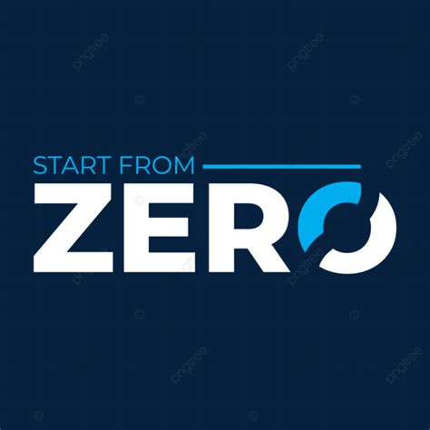 Start From Zero Motivational Qoute T Shirt Vector T Shirt