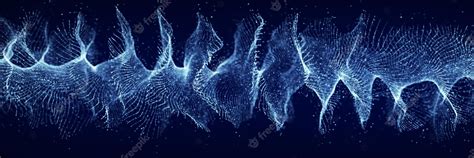 Premium Photo Futuristic Dynamic Swirling Digital Wave Abstract Nanotechnology Flow Science