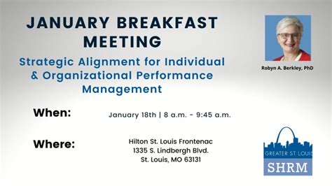 Shrm Of Greater St Louis On Linkedin Humanresources Planning