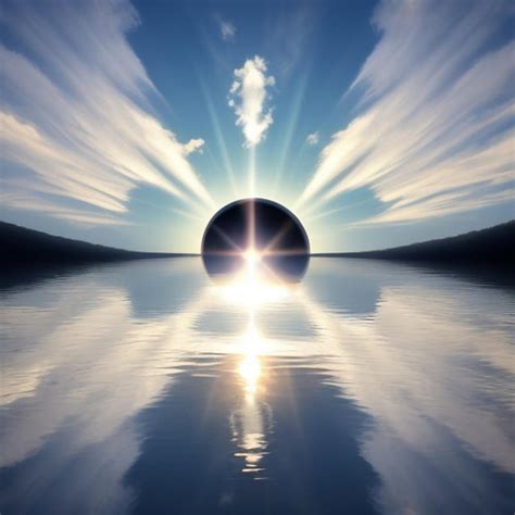 Premium Photo Sunlight Flare Background With Light Refraction And Reflection