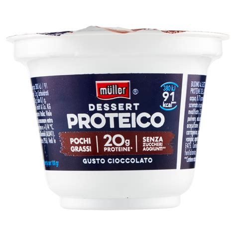 Müller Dessert Proteico Gusto Cioccolato 200 G Carrefour