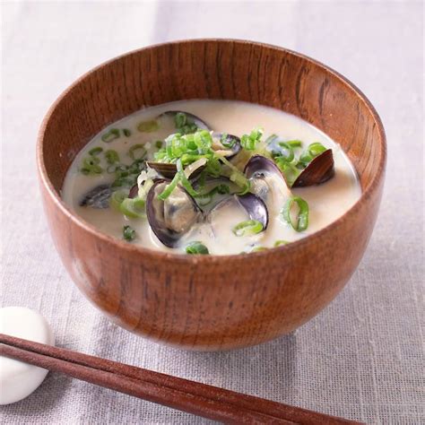 生姜たっぷり しじみの豆乳みそ汁 作り方・レシピ クラシル