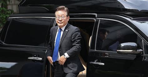 대장동 재판 이재명 이화영 중형에 침묵법정에선 눈 질끈