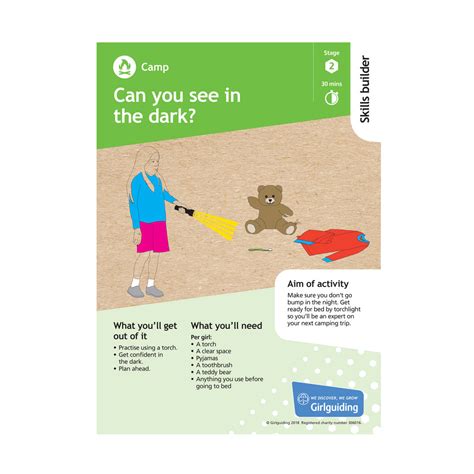 Skills Builder Have Adventures Camp Stage 2 Pack Girlguiding