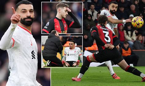 Bournemouth 0 2 Liverpool Mohamed Salah Nets A Brace As Rampant Reds