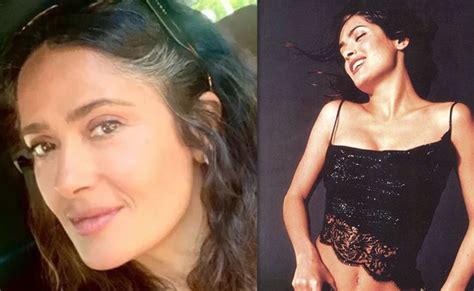 Salma Hayek Revela Su Secreto Para Cubrir Canas Naturalmente En Redes Sociales