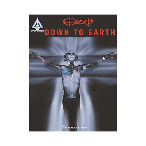 Hal Leonard Ozzy Osbourne Down To Earth Guitar Tab Book Musicians