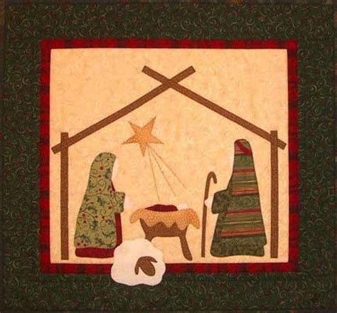 Nativity Qbpn Patterns Christmas Quilts Christmas Clothespins Quilt Patterns