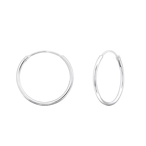 Round Essential Hoops 20mm Aurum Oasis Jewellery