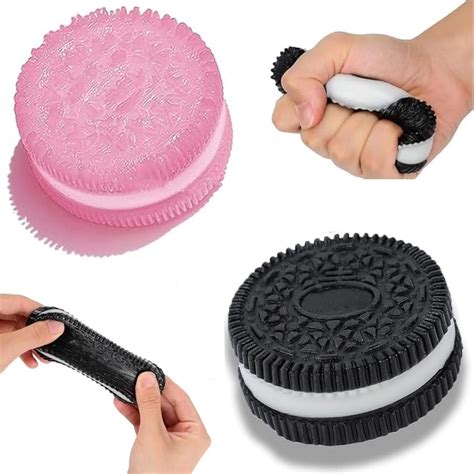 2pack Biscuit Stress Relief Toypinching Sandwich Simulationultra Soft