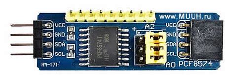 Pcf8574 I2c расширитель портов вводавывода Arduino Описание