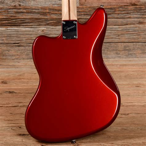 Squier Vintage Modified Jaguar Bass Special Ss Candy Apple Red 2018