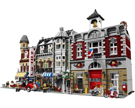 Lego Set 10197 1 Fire Brigade 2009 Modular Buildings Rebrickable