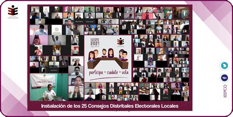 Con éxito Inician Actividades 25 Consejos Distritales Electorales