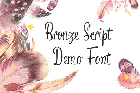 Dlolleys Help Bronze Script Demo Font