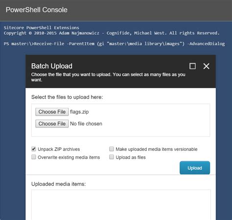 Sitecore 8 Bug Uploading Images In Zip Files Sitecore Nuts And Bolts