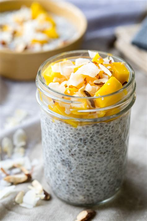 Chia Seed Pudding With Coconut Milk Vegan Gf The Worktop