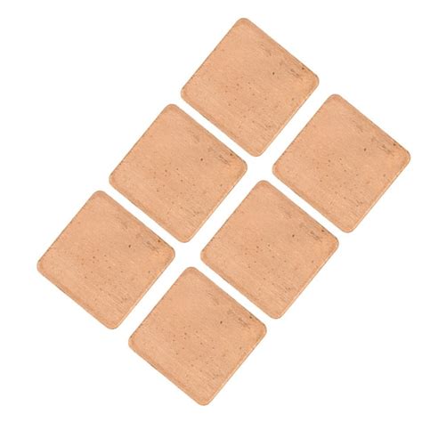 100pcs 20mm Copper Pad Shim Thermal Kit Gpu Cpu Heatsink Thermal