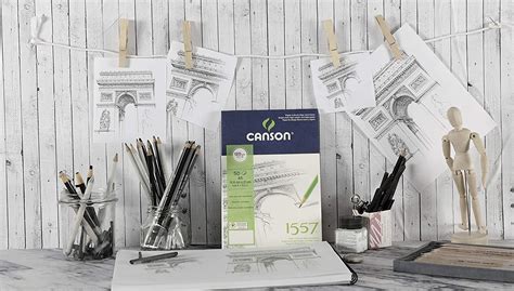 Canson 1557 A5 Pad Including 30 Sheets Of 180gsm White Cartridge