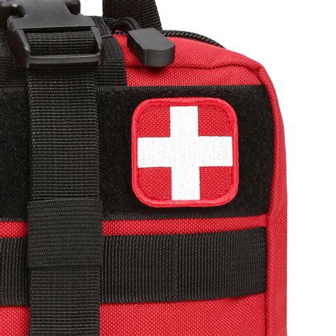 Orca Tactical Molle Rip Away Emt Medical First Aid Pouch Red Orca