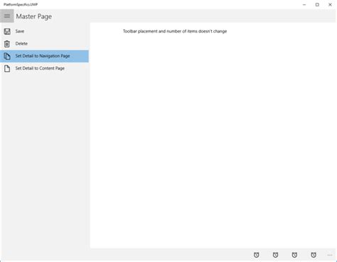 Flyoutpage Navigationsleiste Unter Windows Xamarin Microsoft Learn