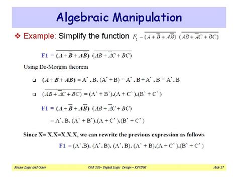 Binary Logic And Gates Ee 200 Digital Logic