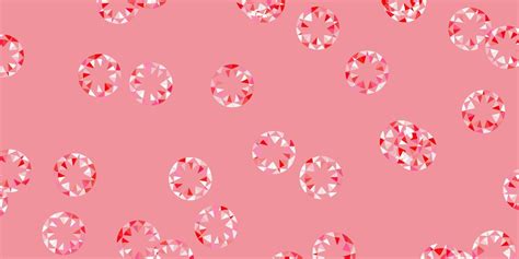 Light Red Vector Pattern With Spheres 21009361 Vector Art At Vecteezy