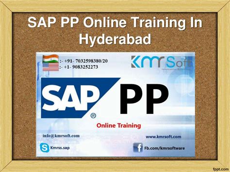 PPT SAP PP Training In Hyderabad SAP PP Training Institutes In Hyderabad SAP PP Online