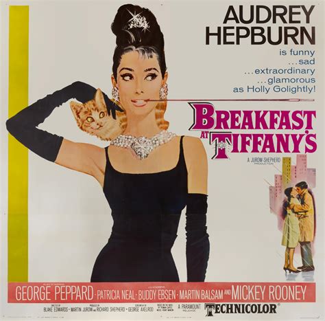 Breakfast At Tiffanys 1961 Poster Us Original Film Posters Online