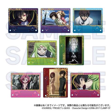 コードギアス 反逆のルルーシュ トレーディング場面写アクリルスタンド｜アニメ・キャラクターコラボグッズのecならeeo Store（イーオストア）