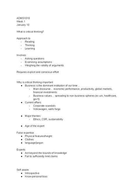 adms1010 functions of business week 1 jan 10 adms week 1 january 10