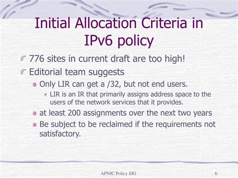 Ppt 5 Th Apnic Address Policy Sig Report Powerpoint Presentation Free Download Id 3600194