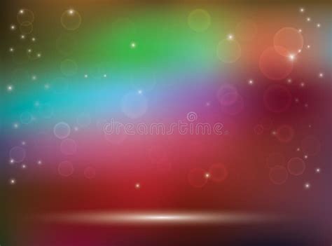 抽象背景bokeh五颜六色的向量 向量例证 插画 包括有 模糊的 艺术性 五颜六色 发光 抽象 25125064