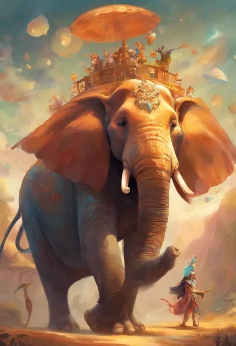 Anthropomorphic Elephant Seaart Al Free Al Art Generator