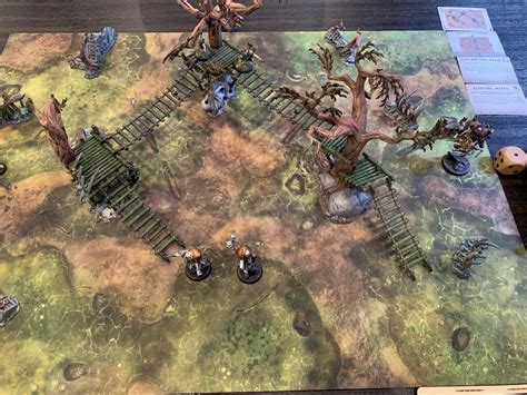 Swampland Mat For Miniature Wargaming Skirmish Mats