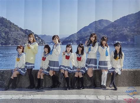 駿河屋 破損品 Aqours Club 2018公式 ポスター ～aqours Club Photo Shooting In