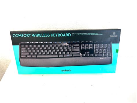 Lot 190 Logitech Comfort Wireless Keyboard Black New Sizzlin Deals Llc