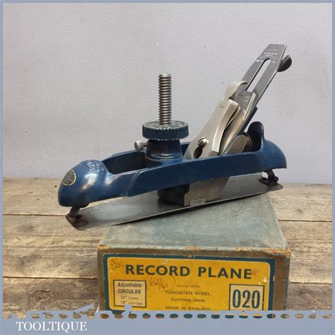 Vintage Record No 020 Compass Plane Near Mint Condition Boxed